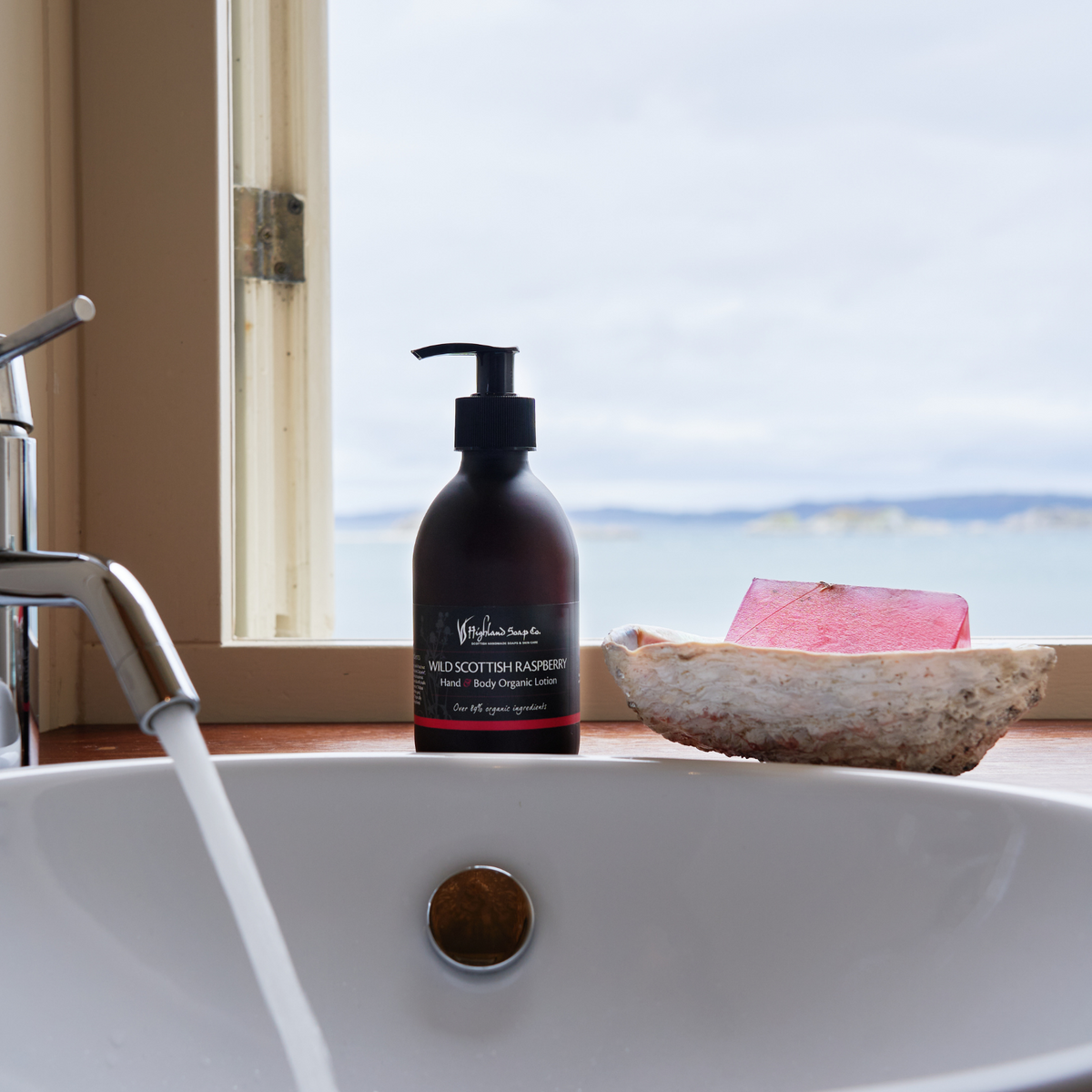 Wild Scottish Raspberry Hand & Body Lotion 300ml | The Highland Soap ...